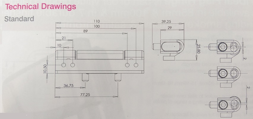 Ideal Butt Door Hinge